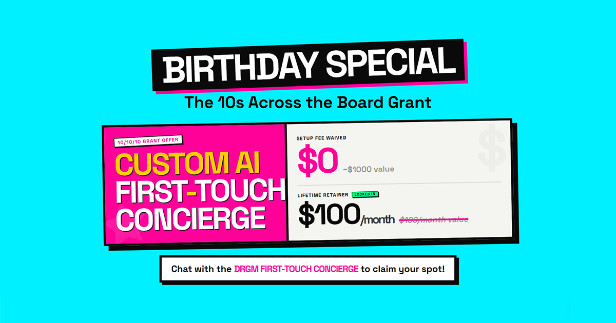 DRGM.dev | V1 Cohort Prelaunch Special